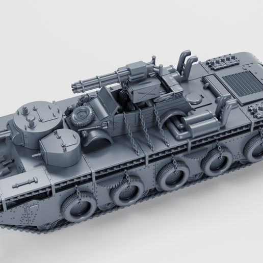 🪖 Heavy Tank T35 + Kubelwagen car (USSR+Germany, WW2) converted to ...