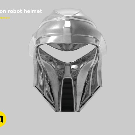🤖 Cylon robot helmet, Batlestar Galactica・ 3D File for ・Cults