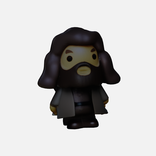 STL file Rubeus Hagrid Mini Figures (Harry Potter) 🗝️ ・3D print model ...