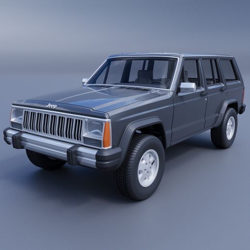 🚗 Jeep Cherokee XJ 1984・ 3D File for ・Cults