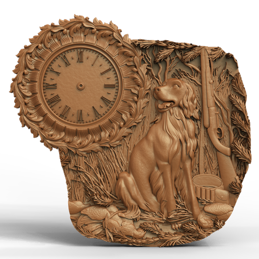 Archivo 3D 3D Model STL File for CNC Router Laser & 3D Printer 1762 Clock 079 📁 ・Plan de ...