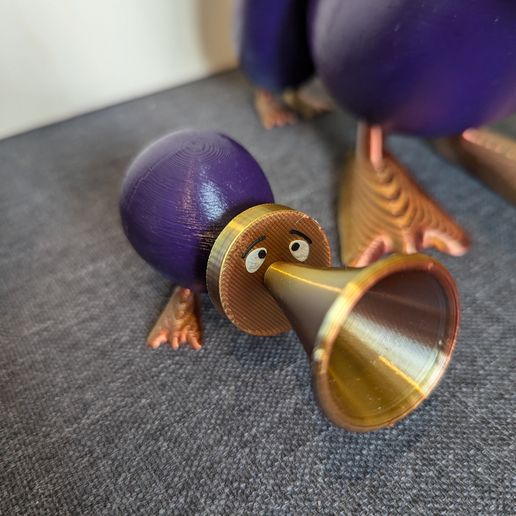🦆 duck trumpet family,alice in wonderland・ 3D File for 3D printing・Cults