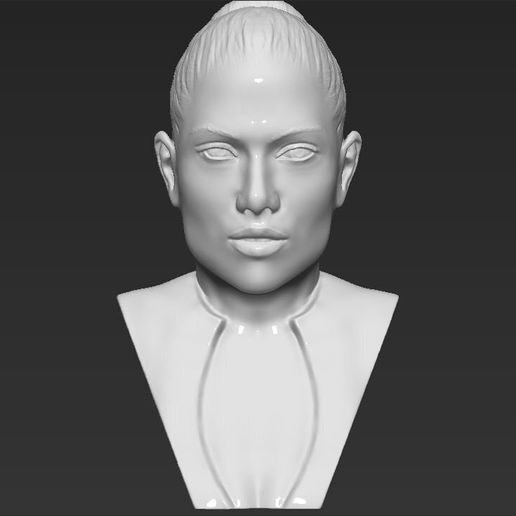 👤 Jennifer Lopez bust for full color 3D printing・ 3D File for 3D printing・Cults