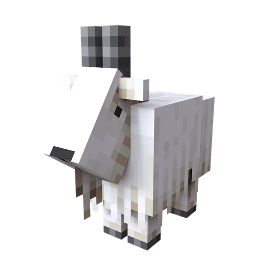 OBJ file Minecraft | Goat 💎⛏️🐐 ・3D print model to download・Cults