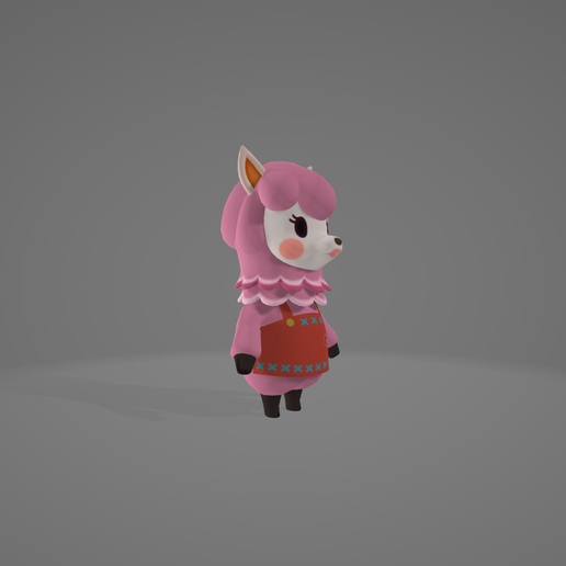 STL file ANIMAL CROSSING REESE 🆕 (OBJ)・Template to download and 3D ...