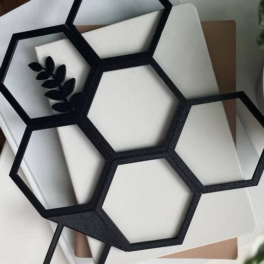 STL file Modular hexagon trellis for plants | Plant trellis 🌿 ・3D printer design to download・Cults