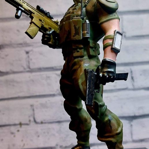 Файл STL Escape From Tarkov Knight Usec Rogue 3D печать фигурки 3D ...