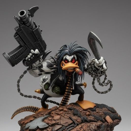 🦆 Lobo the Duck Tribute・ STL File for 3D printing・Cults