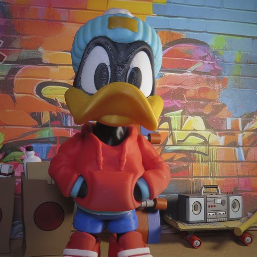 🦆 DUCK LUCAS URBAN STYLE・ STL File for 3D printing・Cults