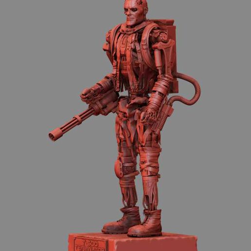 🤖 T-600 Terminator Salvation V3.・ 3D File for 3D printing, CNC ...
