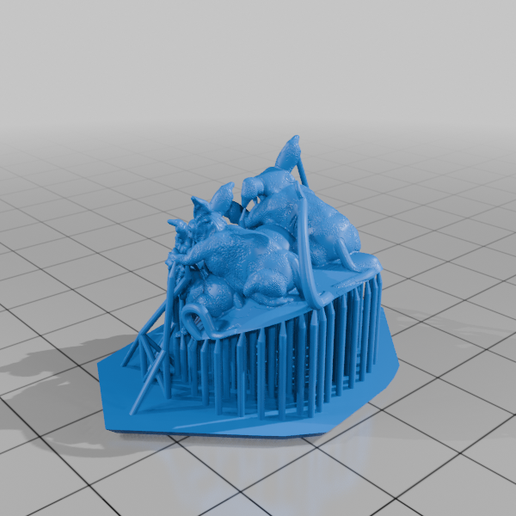 🎲 Gremishka Swarm + Variants (DND / TTRPG)・Free 3D File for ・Cults