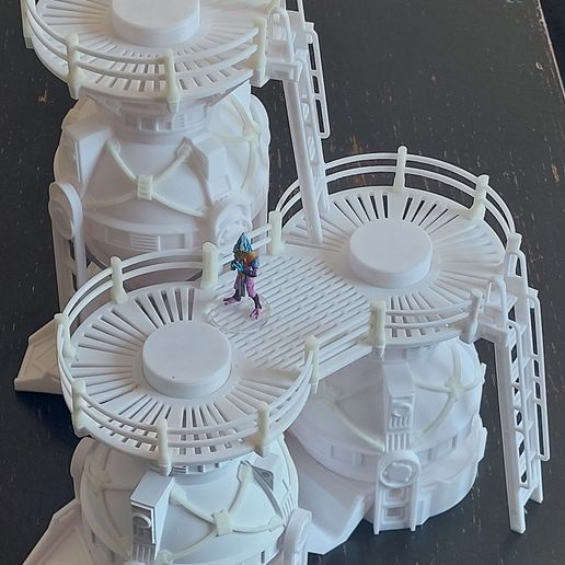 🪖 multipart Kit - KSL Tank and Platforms・ STL File for ・Cults