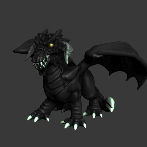 🐉 D&D Chromatic Dragon Wyrmling Collection・ STL File for ・Cults