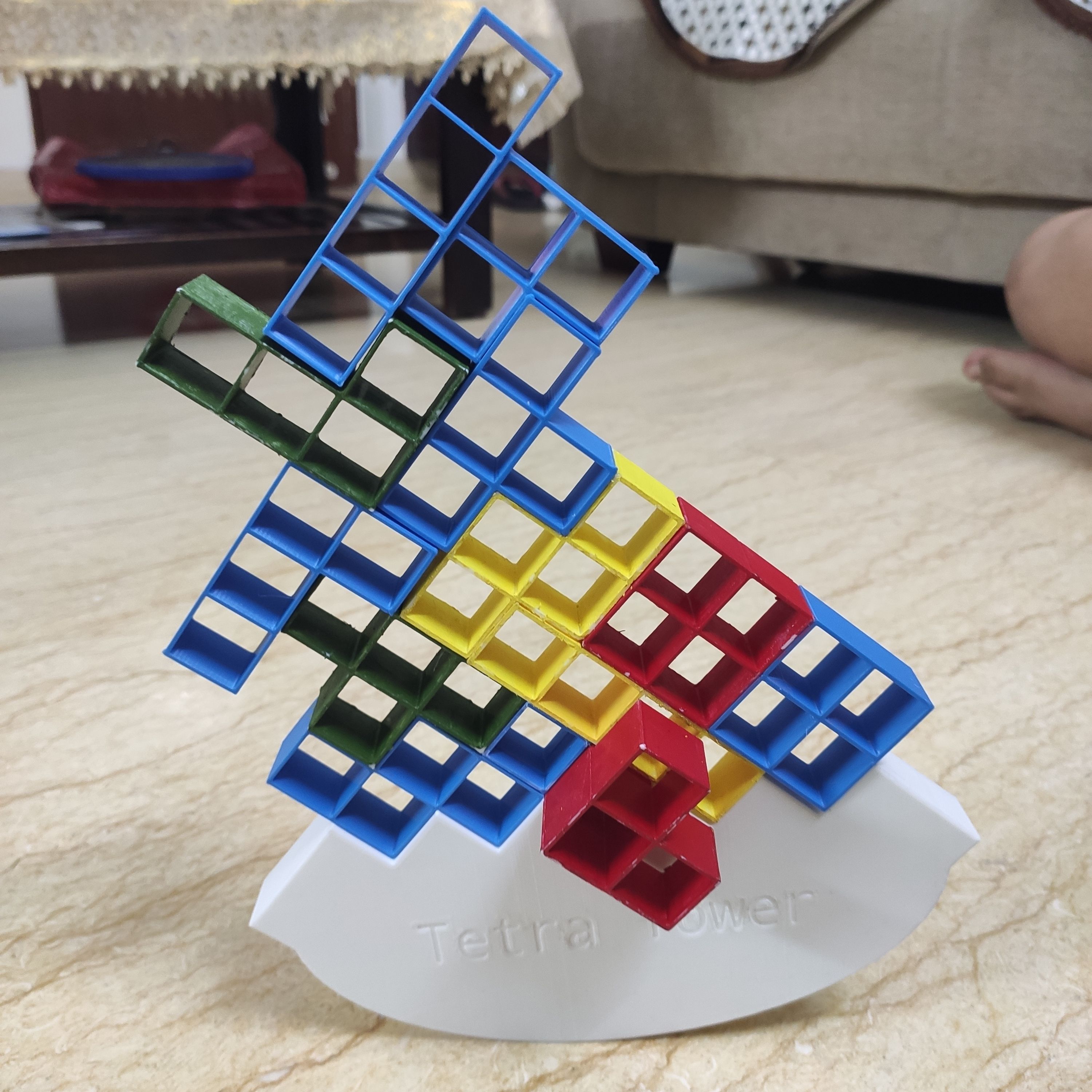 Download STL File Tetra Tower Tetris 3D Print Model Cults