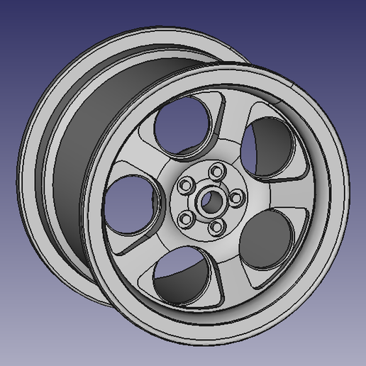 STL file WHEEL RIM SPORTCAR VEHICLE 3D MODEL PRINT 🛞 ・3D print design ...