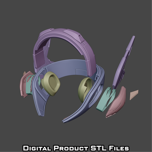 🛰 Si Fi Juno Space Ranger Helmet Overwatch 2・ 3D File for 3D printing・Cults