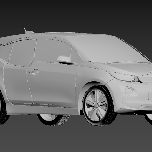 ⚡ BMW i3 2014 [w/ HQ-Interior]・ 3D File for 3D printing・Cults