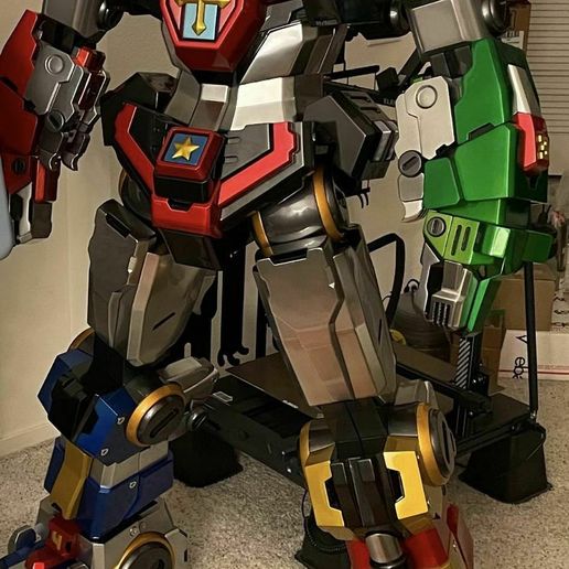 🤖 Voltron・3D Print with the Creality CR-10 S5 3D printer・Cults