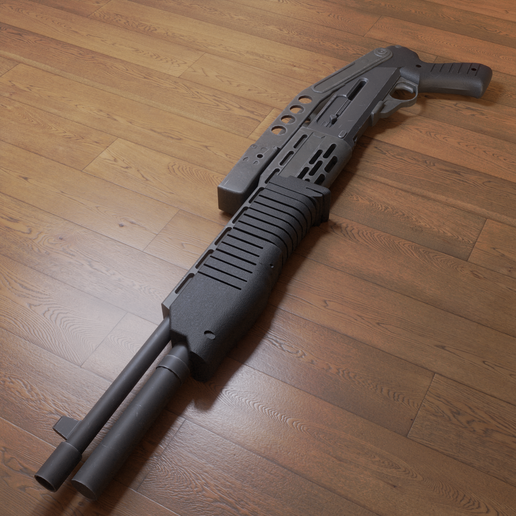 🔫 SPAS 12 (PROPGUN) Shotgunreplica・ STL File for 3D printing・Cults