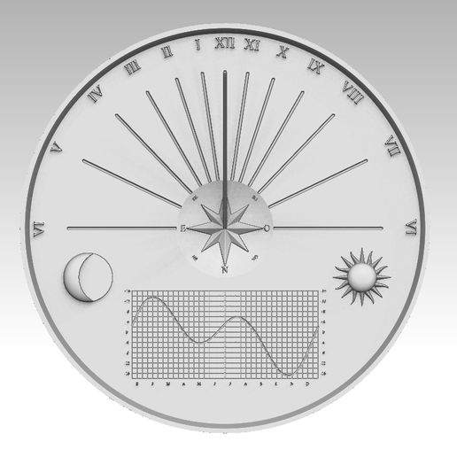☀️ SUN WATCH・ STL File for 3D printing・Cults