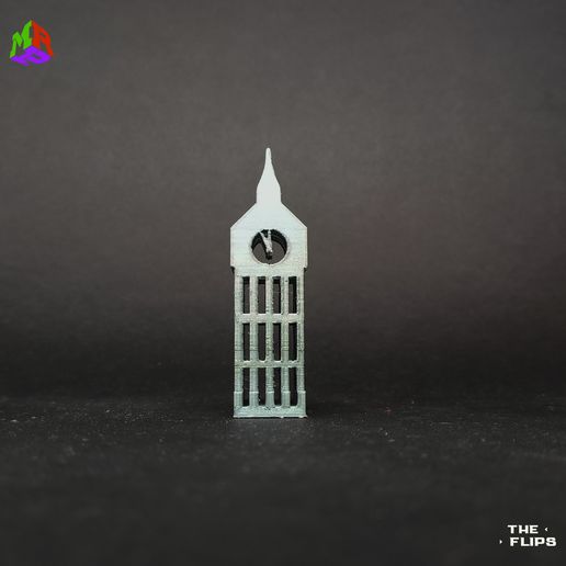 Archivo STL Los Flips: London Eye - Big Ben 👁️ ・Modelo para descargar y ...