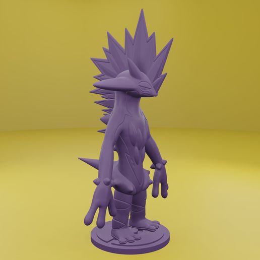 🐉 Pokemon No. 848, 849 Toxel, Toxtricity (Amped & Low Key Form)・ STL ...