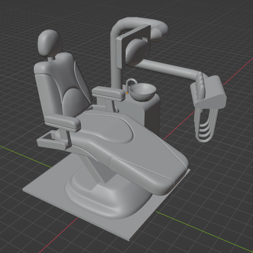 STL 文件 Dentist chair 🪑 ・可下载 3D 打印设计・Cults