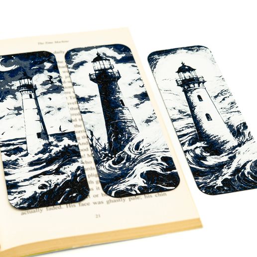 🏠 Lighthouse Bookmarks・ STL File for 3D printing・Cults