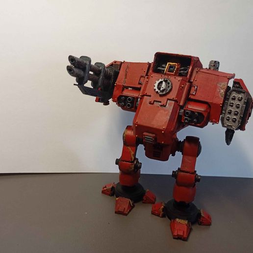 STL file Mech for Tabletop Mini dreadnoaght. 🎲 ・3D printer model to ...