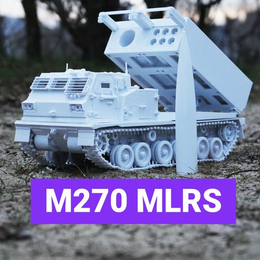 🪖 M270 MLRS・ 3D File for 3D printing・Cults