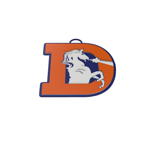 🏈 DENVER BRONCOS RETRO NFL CHAIN・ STL File for 3D printing・Cults