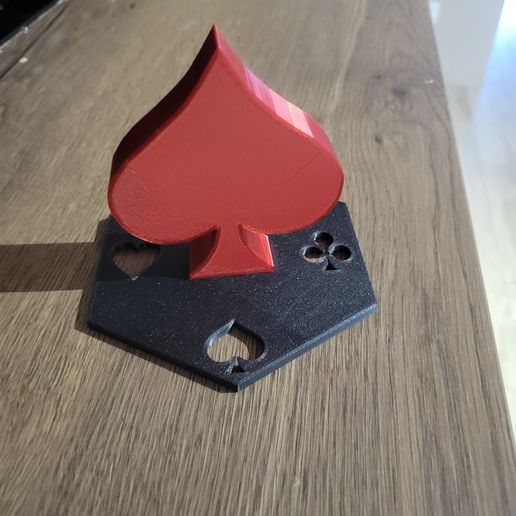 🃏 poker trophy・ STL File for 3D printing・Cults