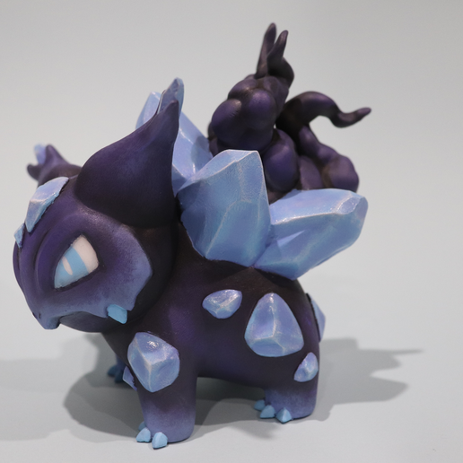 🧊 Ice Ghost Ivysaur・ 3D File for 3D printing・Cults