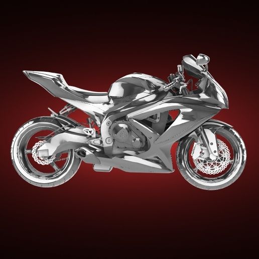 STL file Suzuki GSX-R Srad 750 🏠 ・Template to download and 3D print・Cults