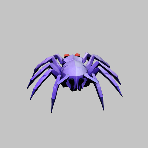 STL file spider with eyes 🕷️ ・3D printing model to download・Cults