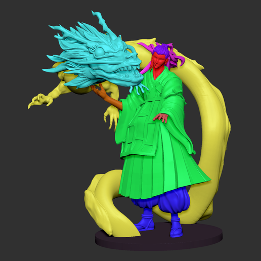 👾 Suguru Geto - Jujutsu Kaisen・ 3D File for 3D printing・Cults