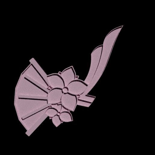 🎭 Raiden Shogun Haprpin Genshin Impact・Free 3D File for 3D printing・Cults