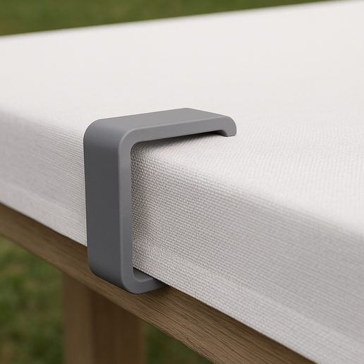 🍽️ Classic Outdoor Tablecloth C-Clip (22 mm & 30 mm)・ STL File for 3D ...