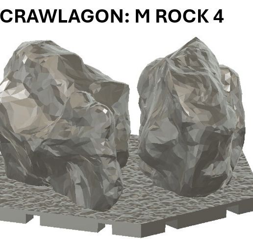 3D file CRAWLAGON: *M Rock 4* || RC rock crawling system for 1/24, 1/18 ...