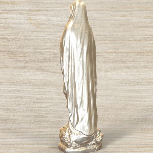🗿 Mary_Virgin_Statue・ STL File for 3D printing・Cults