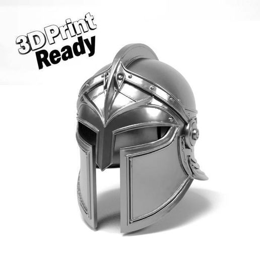 🪖 Gladiator Helmet・ STL File for 3D printing・Cults