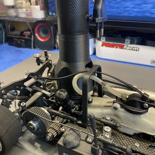 🚁 Heatgun adapter for Ielasi 2.11cc Nitro engine・ STL File for 3D printing・Cults