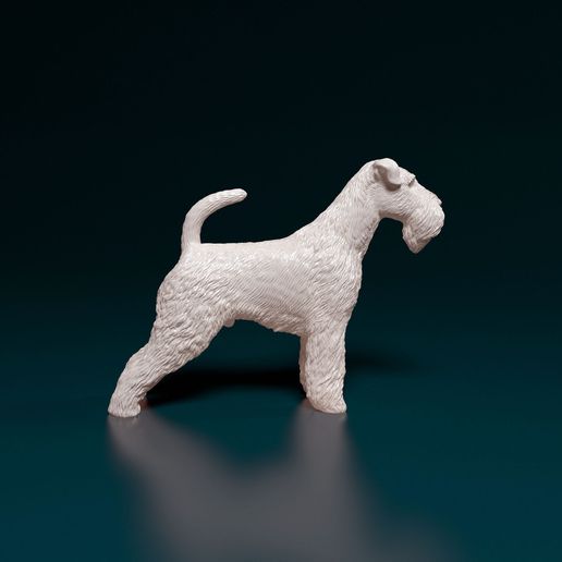 STL file Welsh terrier dog 🐕 ・3D printing design to download・Cults