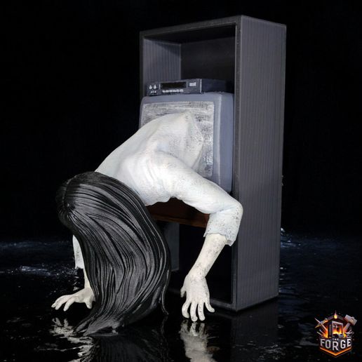 📚 Sadako - The Ringu (Book Nook)・ 3D File for 3D printing・Cults