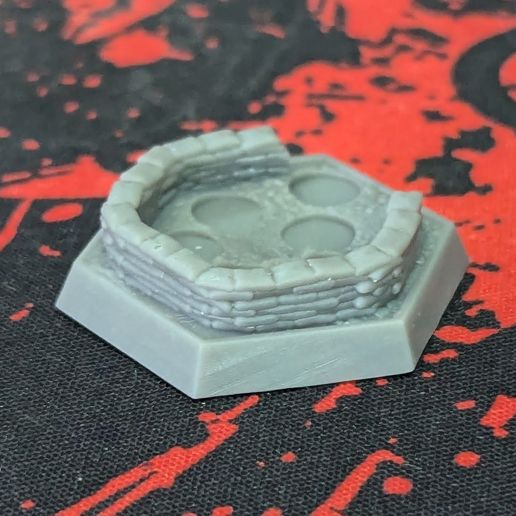 🧲 BattleTech 6mm 3D Infantry and Battle Armor Hex Bases・Free STL File ...