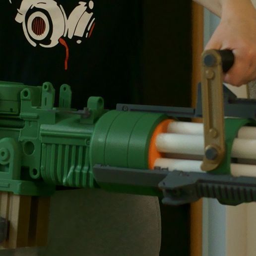 👽 IMPERIAL HEAVY ROTARY BLASTER・ 3D File for ・Cults