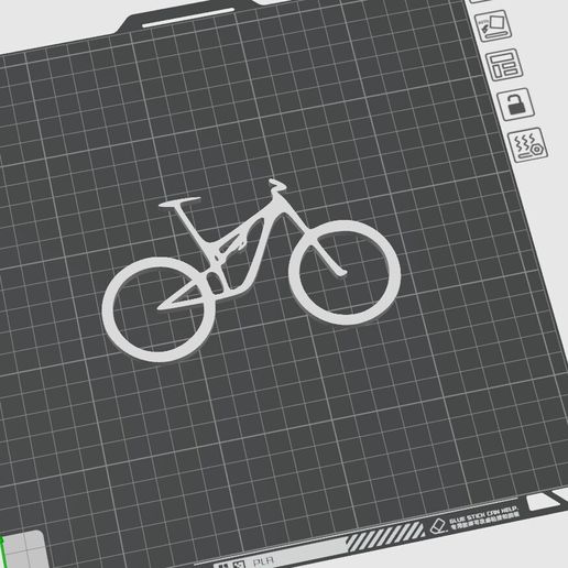 STL file Mountain bike keyring. ⛰️ (3MF)・3D printable model to download ...