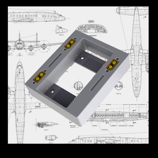 🛩️ RC Plane Battery Tray・Free STL File for ・Cults
