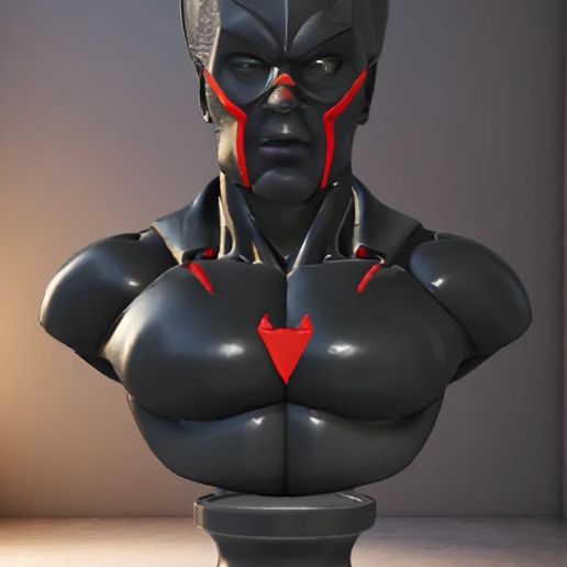🔩 Black Bolt Bust 3D Model - STL Printable Marvel Character・ STL File ...