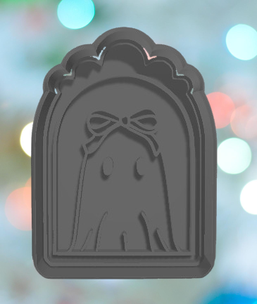 🎃 Halloween Spooky Mirror Cookie Cutter・ STL File for 3D printing・Cults